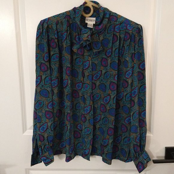 Koret | Tops | Vintage Koret Blouse | Poshmark